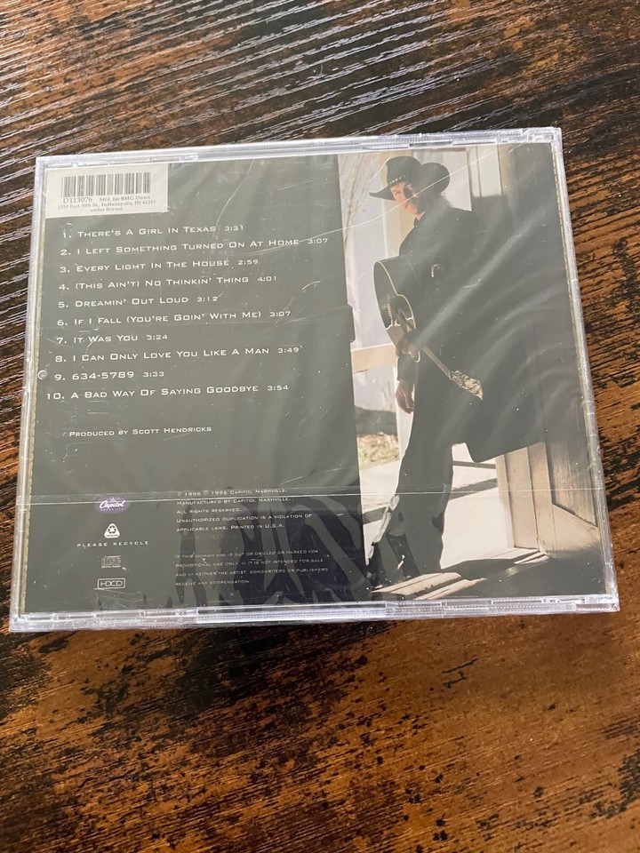 Trace Adkins Dreamin Out Loud Factory Sealed CD Sealed New (torn ...