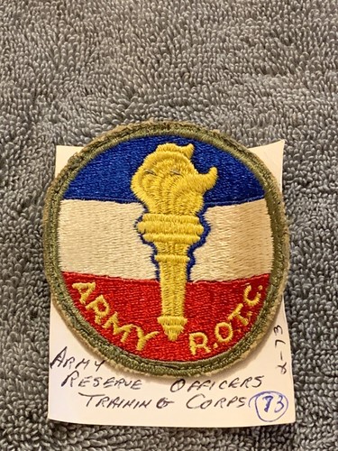 VINTAGE US ARMY R.O.T.C. PATCH - YouTube Marriedadventures | eBay
