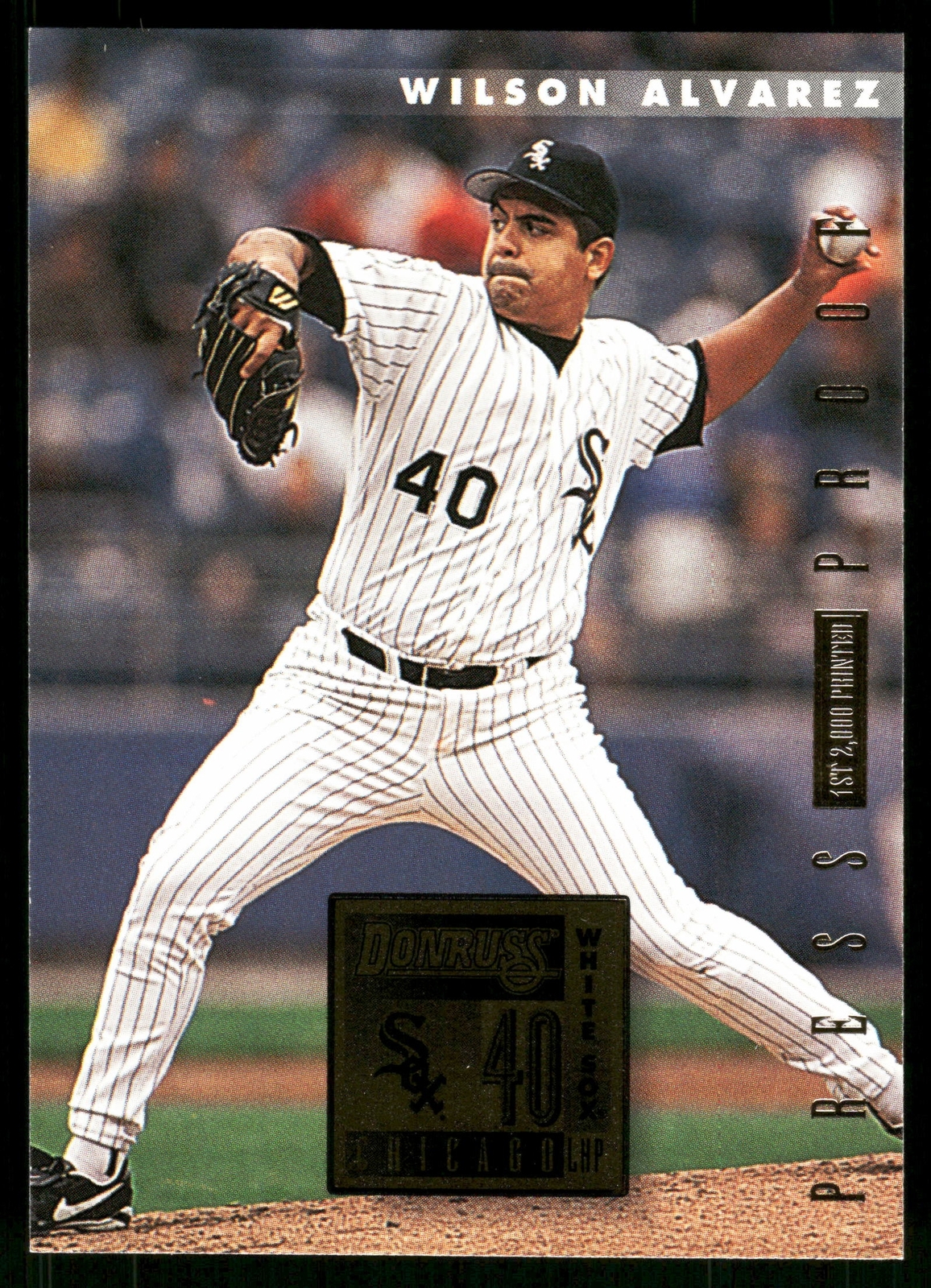 1996 Donruss - Press Proof #174 Wilson Alvarez /2000 for sale online | eBay