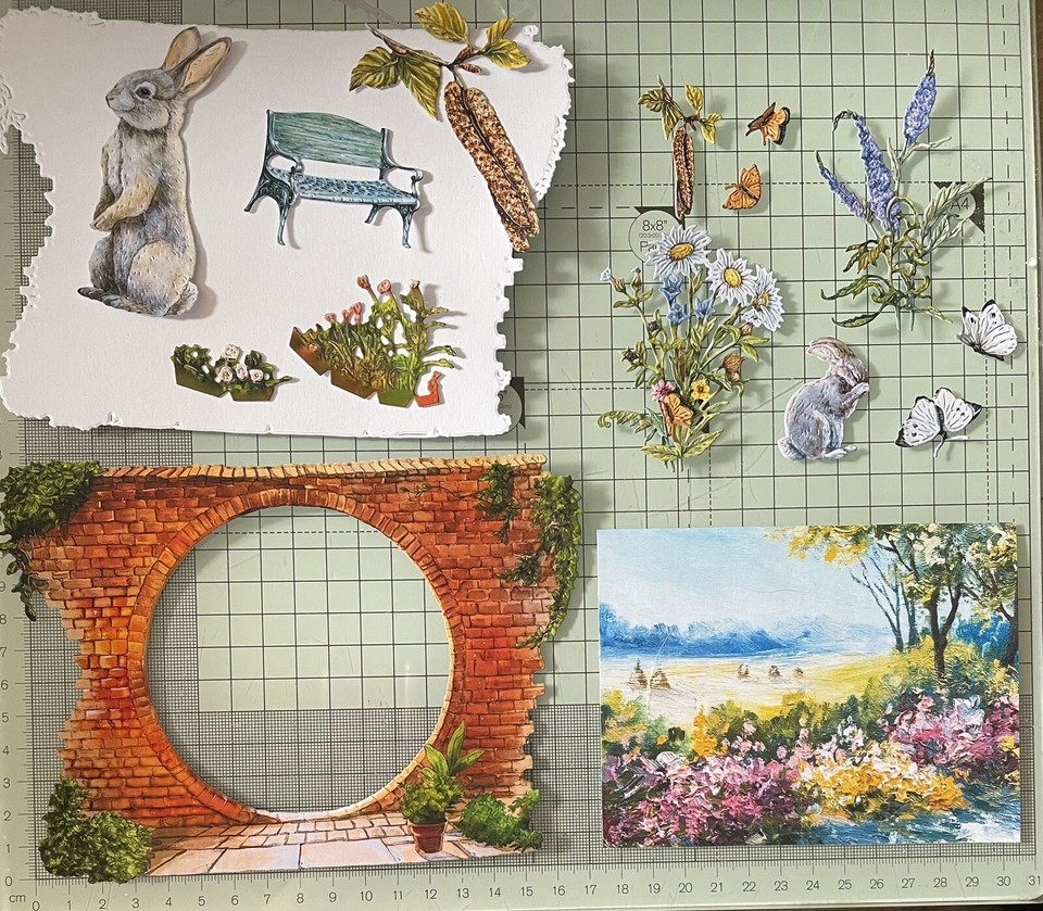 Highlight Crafts Two Red Robins the Nook card kit 12 Die Cuts | eBay UK