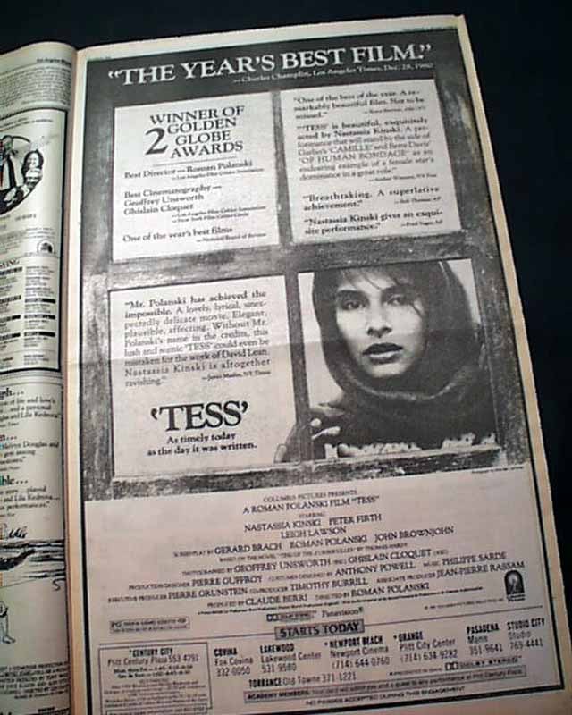 Best AMERICAN POP Cult Classic Film Movie Opening Day AD 1981 Old L.A ...