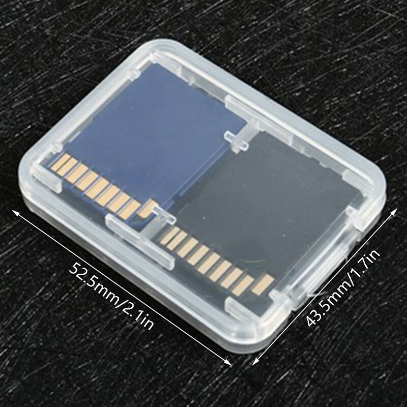 1PC Protector Holder Micro Box For SD SDHC TF MS Memory Card Storage ...