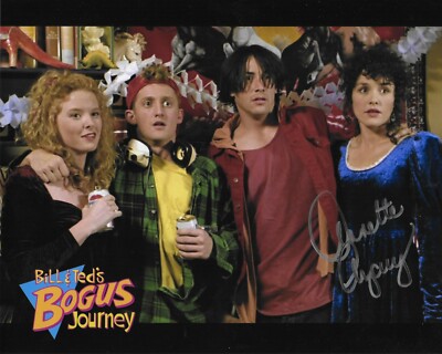 Annette Azcuy Bill & Ted's Bogus Journey Original Autographed 8x10 #2 ...