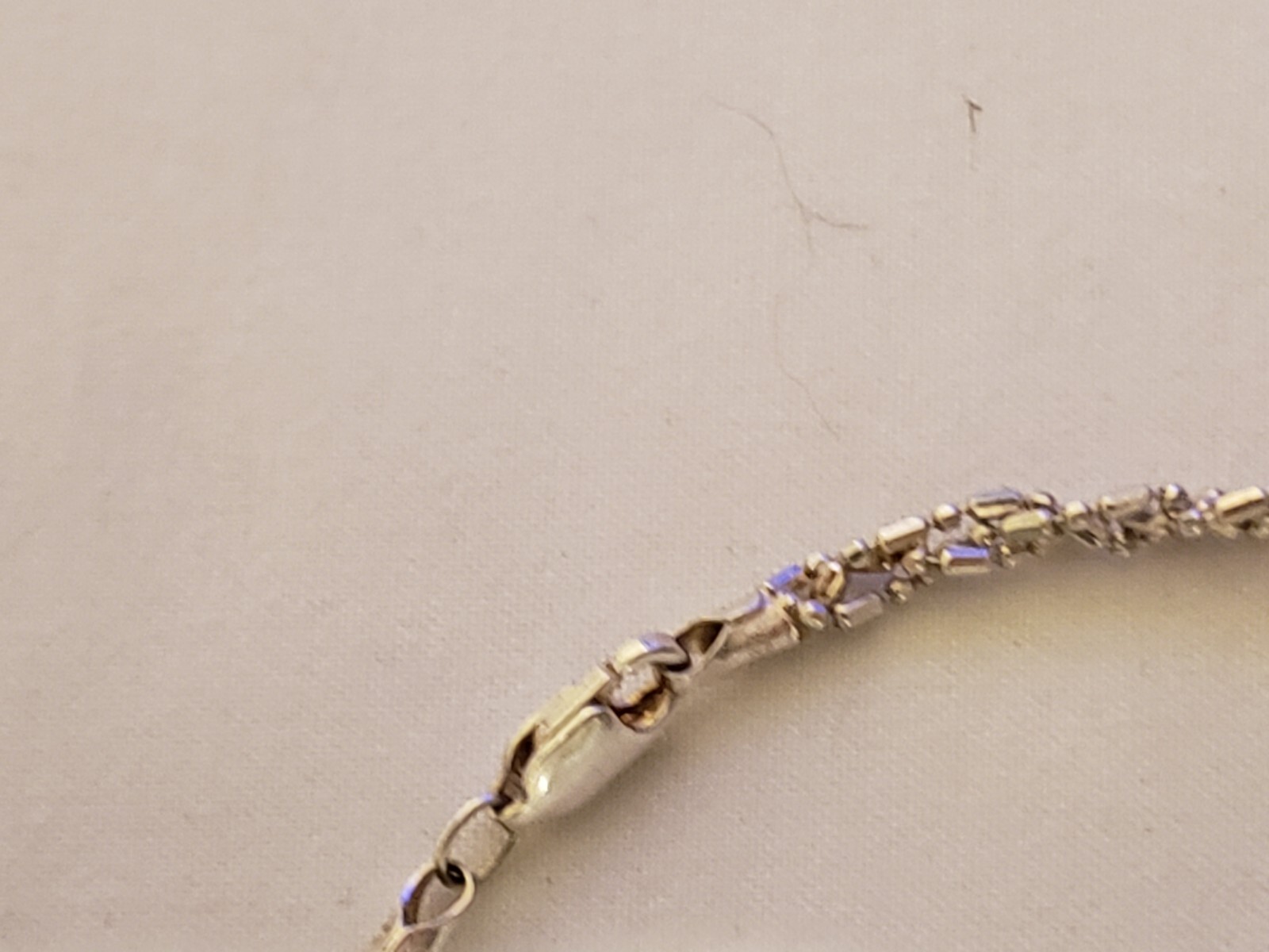 Sterling Silver 925 MD28V MEXICO Chain Necklace 22", NEEDS REPAIR, 9 ...