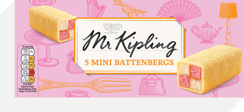 Mr Kipling Mini Battenburg 5 X 32g for sale online | eBay