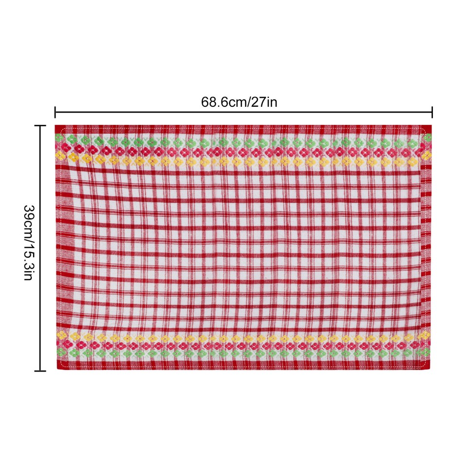 4pcs Cotton Kitchen Towels, Absorbent Terry Dish Cloths Rags Hand Tea ...