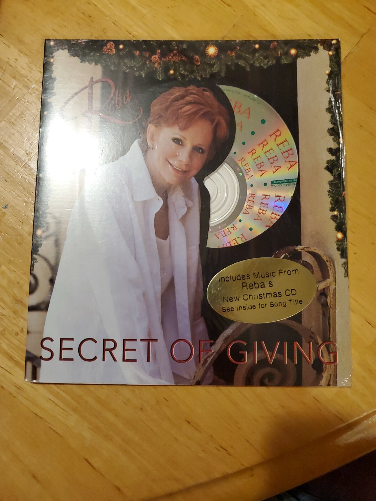 1999 Sealed Secret of Giving Reba McEntire Music CD and Holiday ...