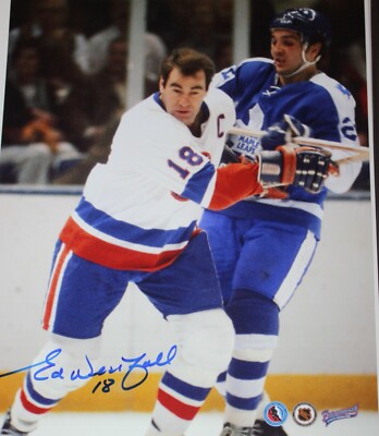 ED WESTFALL New York Islanders autographed 8x10 photo COA | eBay