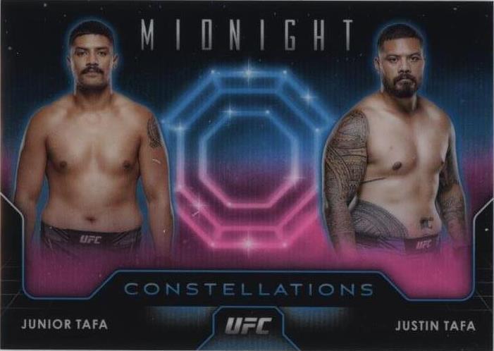 2024 Topps Midnight UFC - Constellations Junior Tafa, Justin Tafa #CO ...