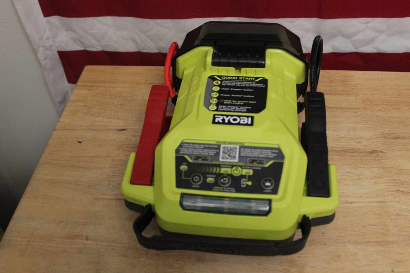 RYOBI ONE+ 18V Cordless Jump Starter P7110. TOOL ONLY | eBay