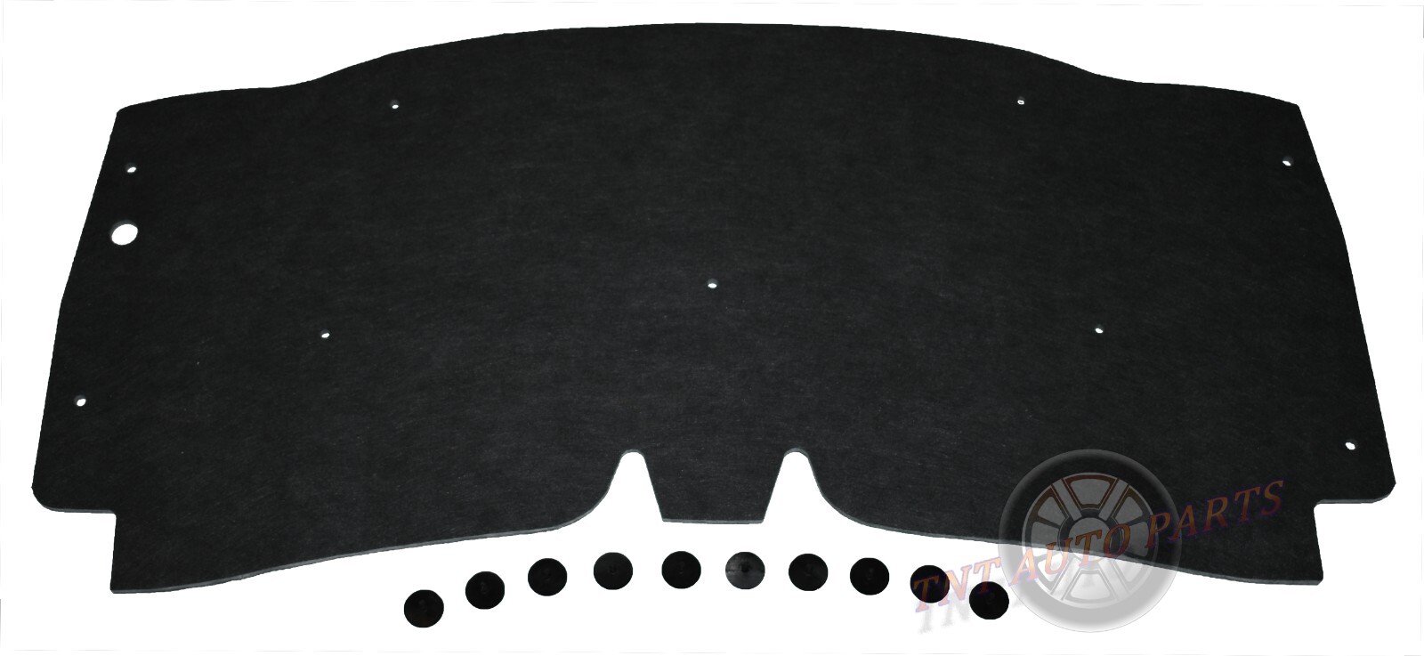 2006-2010 Jeep Commander Hood Insulation Pad 1/2" With Clips Heat ...