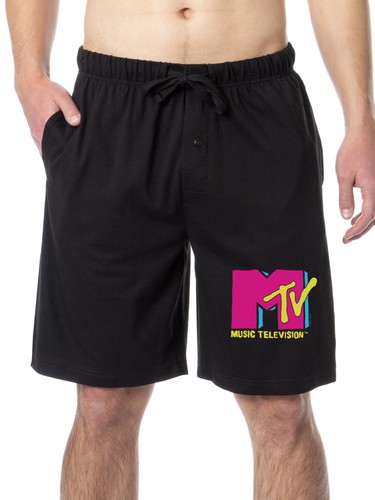 MTV Mens' Music Television Logo Sleep Lounge Pajama Shorts | eBay