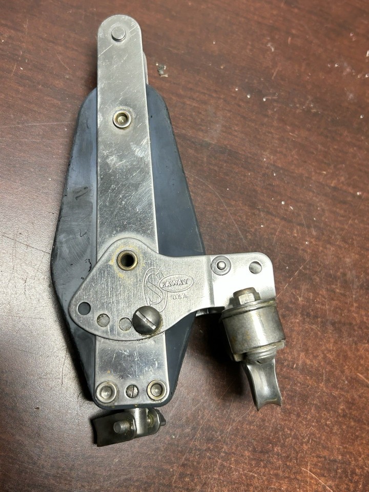 Seaway Fiddle Block w/ Cam Cleat, Sailboat Rigging Gear, #a | eBay
