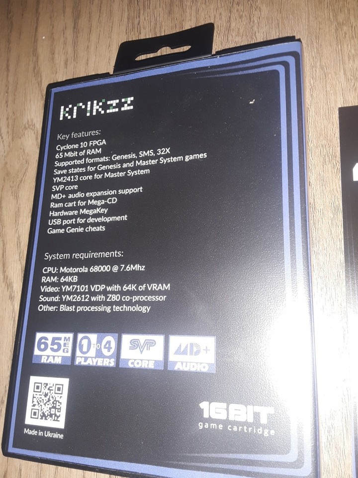 Krikzz Sega Genesis Mega Everdrive CORE 32gb Sandisk SD CARD | eBay