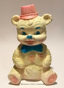 Vintage Child's Teddy Bear Squeak Toy USED Squeeze Squeeky | eBay