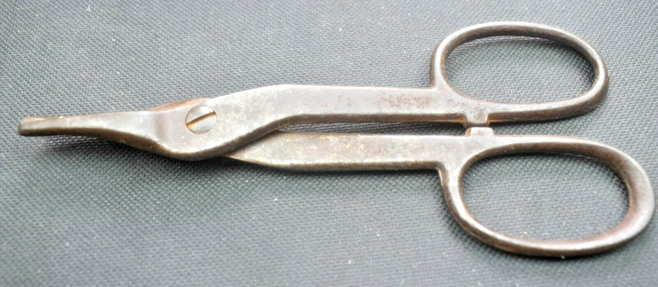 Vintage WISS V-13 USA Made Drop Forged Solid Steel Tin Snips 7" Long ...