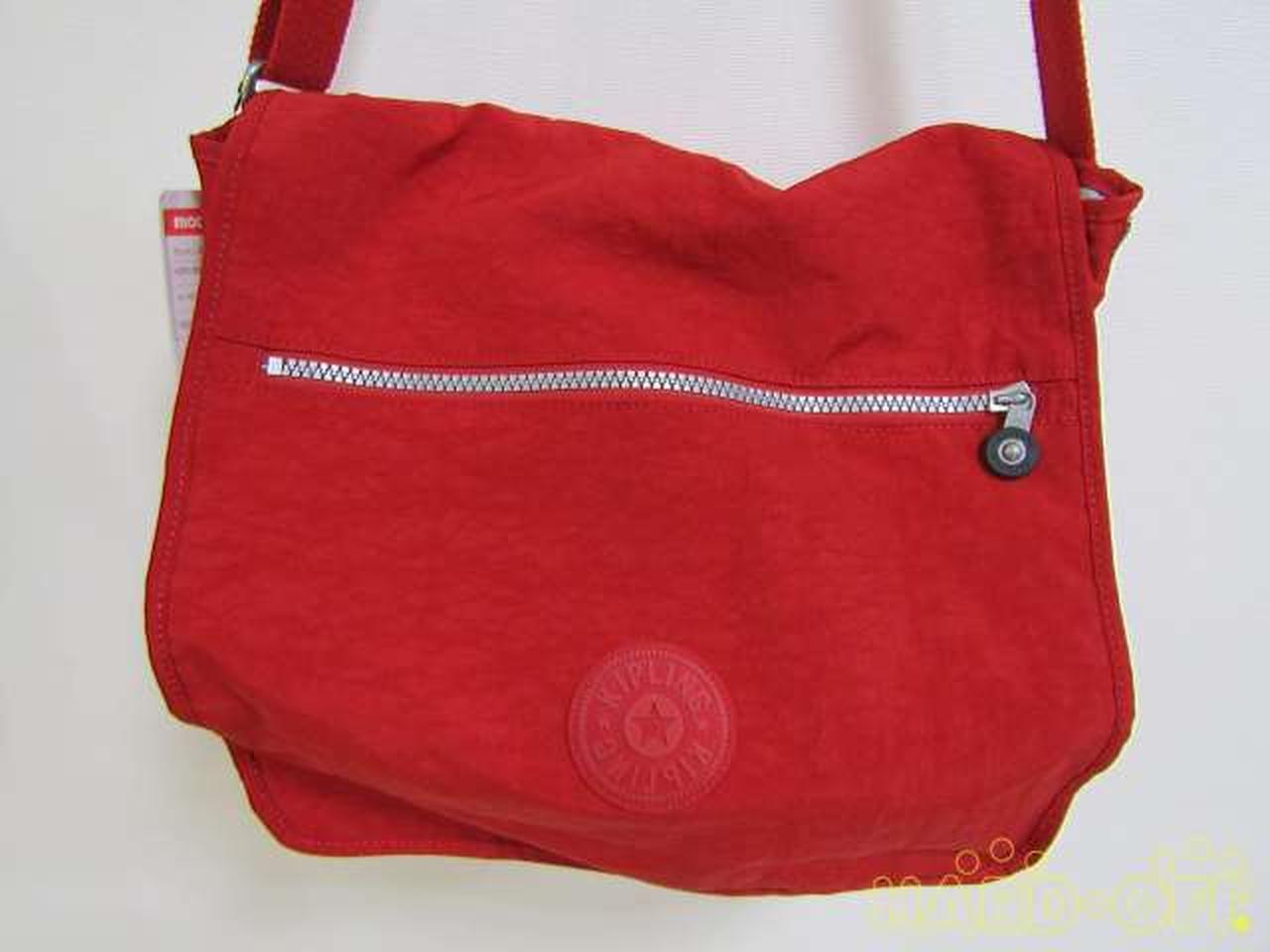 Kipling Red Messenger Bag - Gem