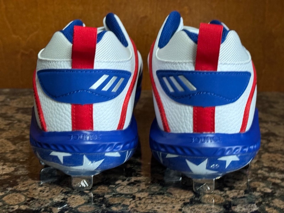 New! Mens 9 ADIDAS ICON 6 BOUNCE USA ALL STAR GAME METAL BASEBALL ...