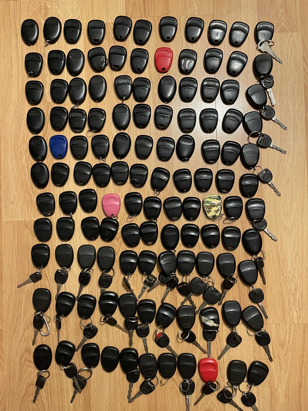 GM Lot of Key Fobs Used Free Shipping Oem Chevy Buick Gm | eBay