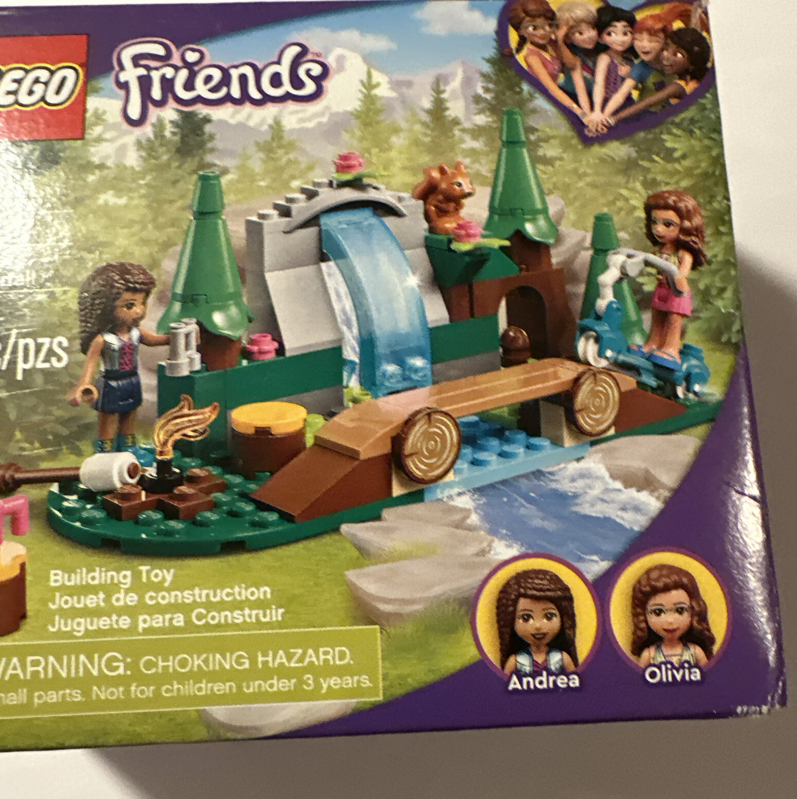 Lego Friends Forest Waterfall Building Toy 41677 93 Pieces Brand New | eBay