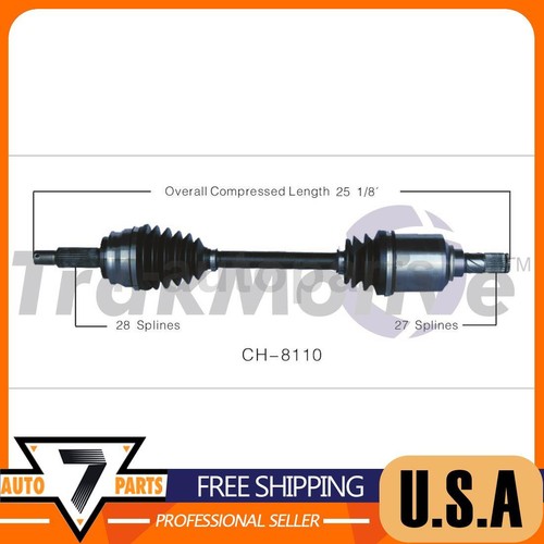 Front Driver Side CV Axle Shaft CV Joint For Dodge Caliber 2012 2011 ...