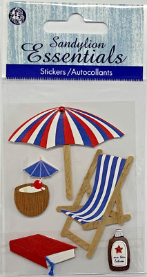 Sandylion Essentials Stickers - Beach Fun -50308 | eBay