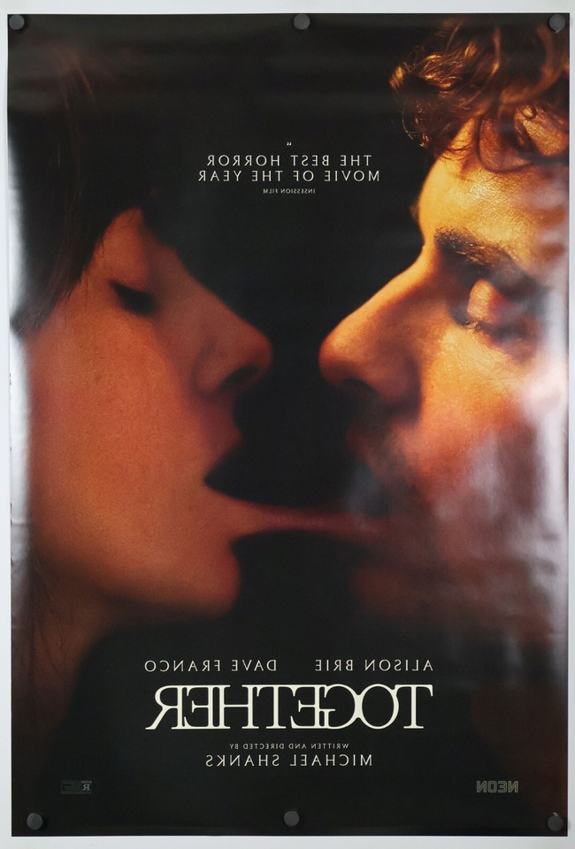 Together - original DS movie poster US D/S 27x40 2025 - Horror Franco ...