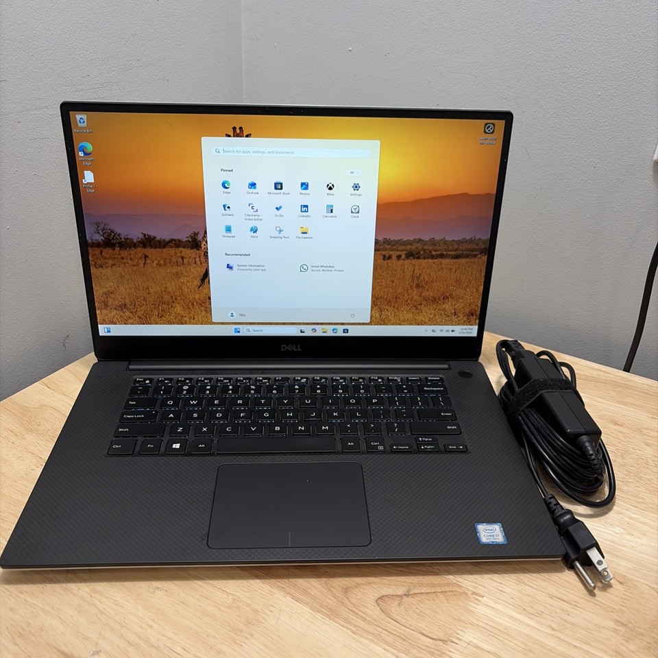 DELL XPS 15 7590 CORE i7-9750H 2.6GHZ 32GB 512GB WCam WiFi Win 11 ...