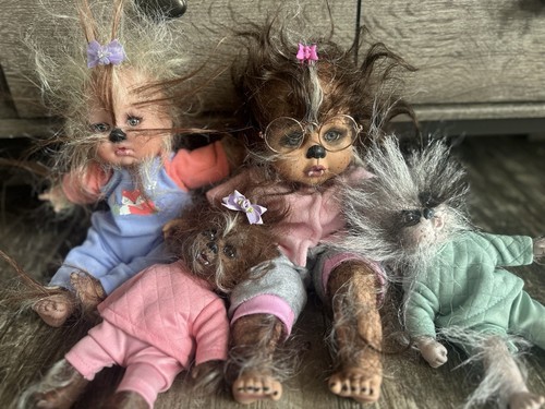 Ooak Reborn newborn baby With werewolf hybrid dolldog We’re Real Puppy ...