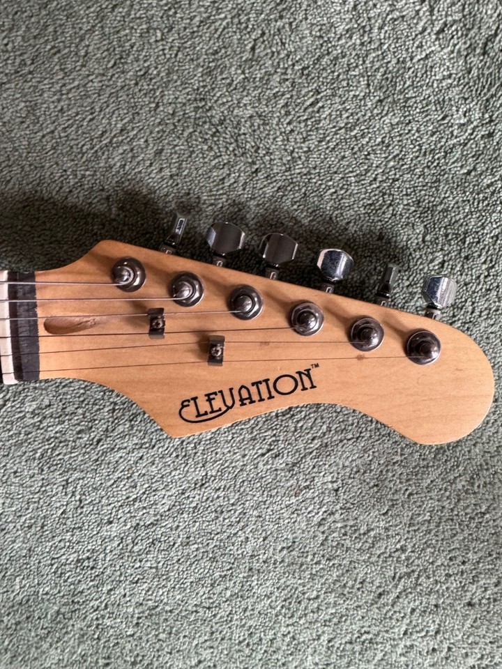 ELEVATION Electric Guitar - Black | eBay UK