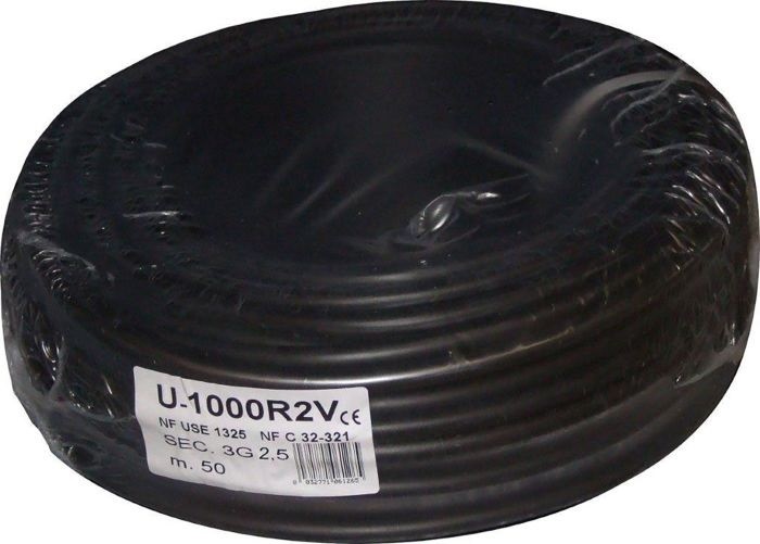 U 1000 R2v CABLE ELECTRIQUE U1000 R2V 3G1.5 AU ML