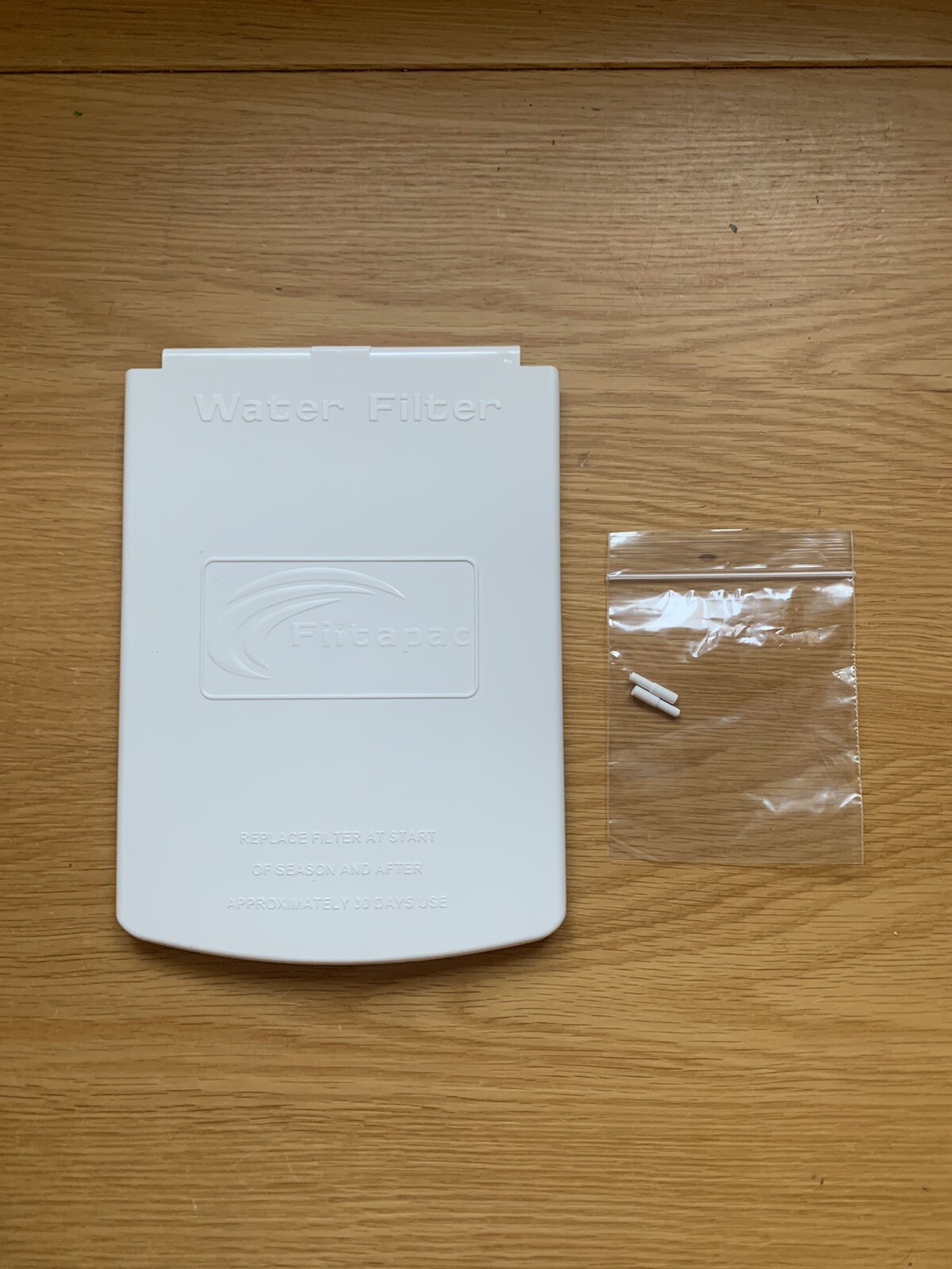 Truma Filtapac Crystal 2 Water Inlet Housing Flap & Pins Ivory Caravan ...