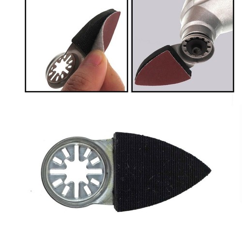 Triangle Sanding Finger Pad 38x86mm for Oscillating Tool Polishing ...