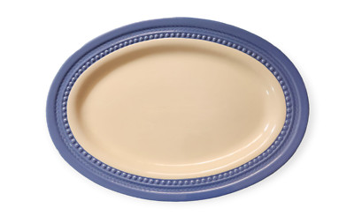 Paula Deen Collection Southern Gathering Bluebell Oval Platter 14" x 10 ...