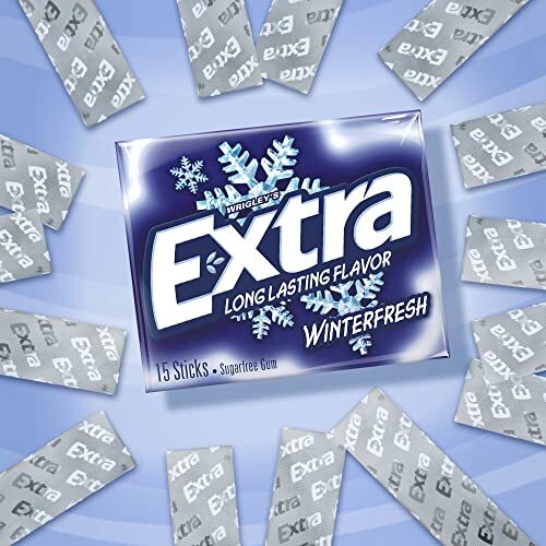 Extra Wrigleys Winterfresh Gum 15 Count Sticks Pack of 10 | eBay