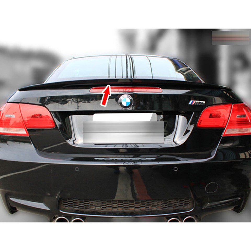 PAINTED FIT FOR BMW E93 P LOOK REAR BOOT TRUNK SPOILER WING CONVERTIBLE ...