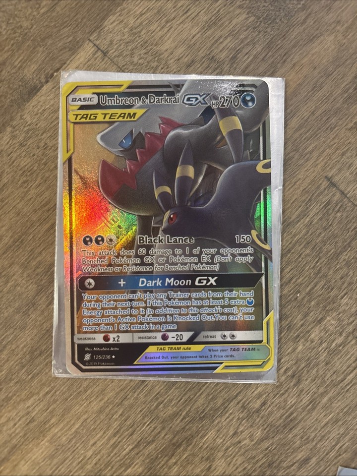 4 Pokemon Holographic Tag Team Cards | eBay