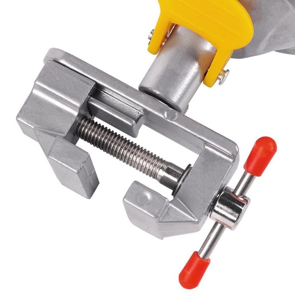 Mini Bench Table Vises Vice Suction Craft Model°rotary Elastic jaw ...