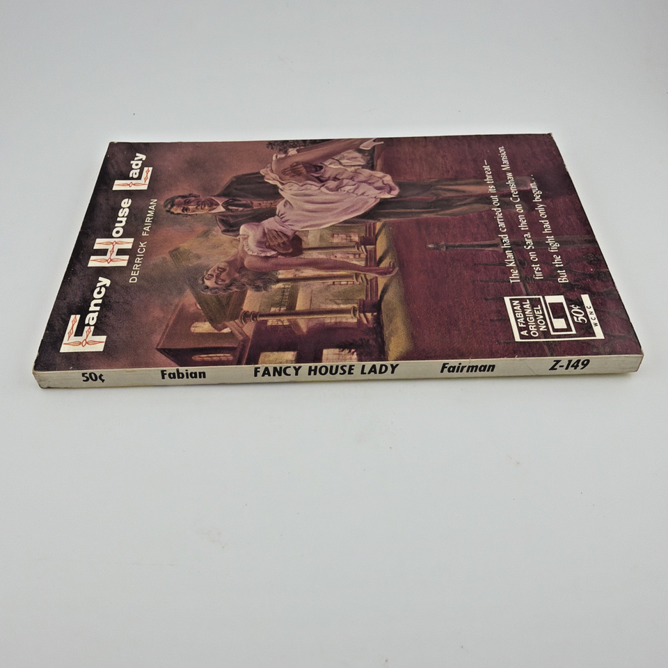 Vintage Sleaze GGA Paperback Fancy House Lady Fairman Fabian Z149 1962 ...