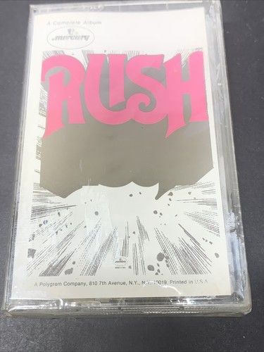 1974 RUSH Cassette Tape SEALED | eBay