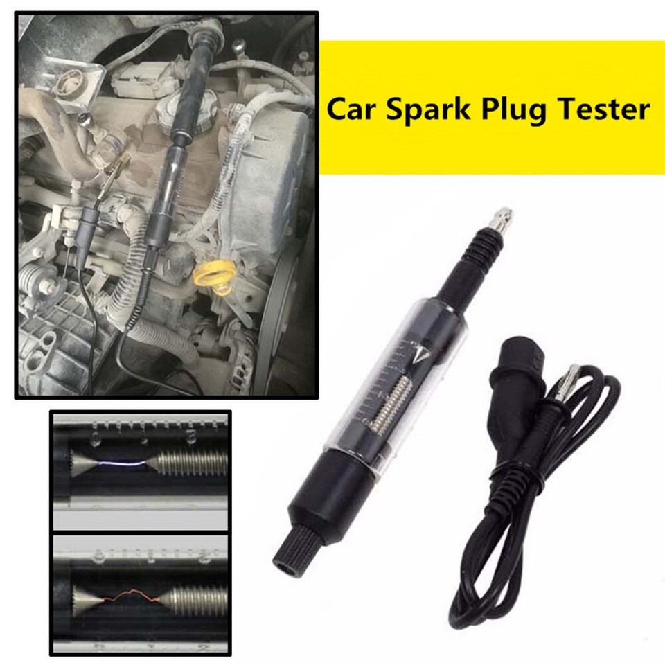 In Line Spark Plug Tester Ignition System Coil Engine Auto Diagnostic ...