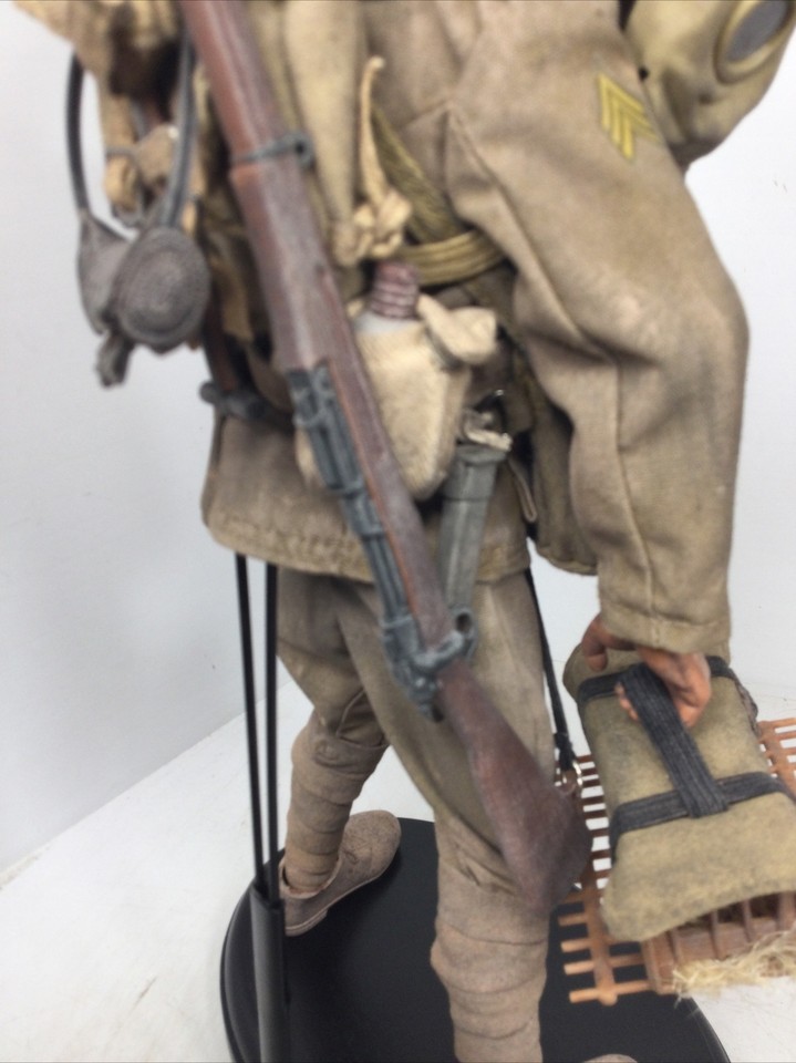 1/6 CUSTOM (OOAK) HASBRO GI JOE WW1 US SIGNAL CORPS NCO W/ CARRIER ...