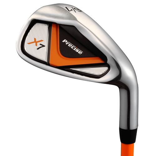 SKYMAX PRECISE X7 JUNIOR GOLF SET DRIVER, HYBRID, IRONS, PUTTER & BAG ...