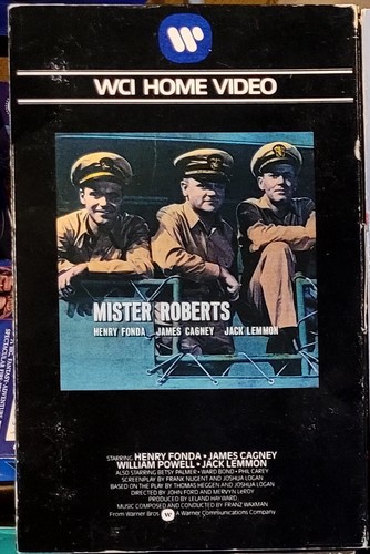 Mister Roberts (1979, Warner WCI Home Video) VHS *RARE 1st Release* Big ...