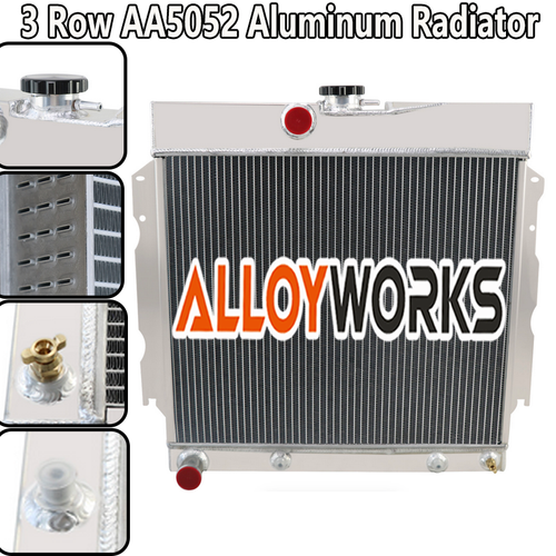 4 Row Aluminum Radiator For 1963-1969 64 Dodge Charger Dart Mopar ...