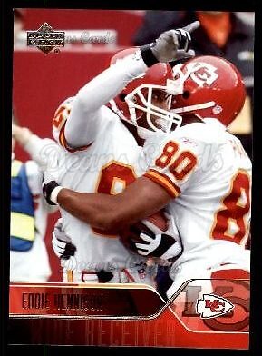2004 Upper Deck #99 Eddie Kennison Chiefs LSU 8 - NM/MT | eBay