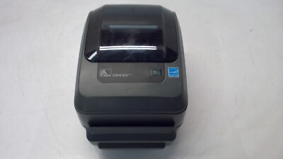 ZEBRA GX430t THERMAL LABEL PRINTER USB Parallel w/Auto Cutter GX43 ...