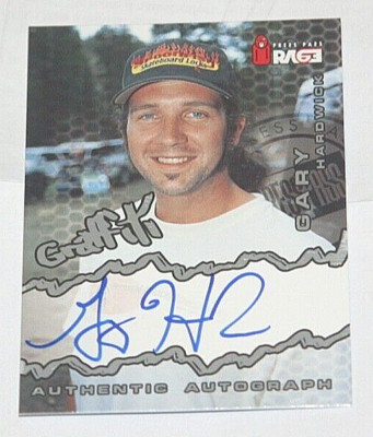 2000 Press Pass RAGE Graffiti On-Card Auto Gary Hardwick Downhill Sk8 ...