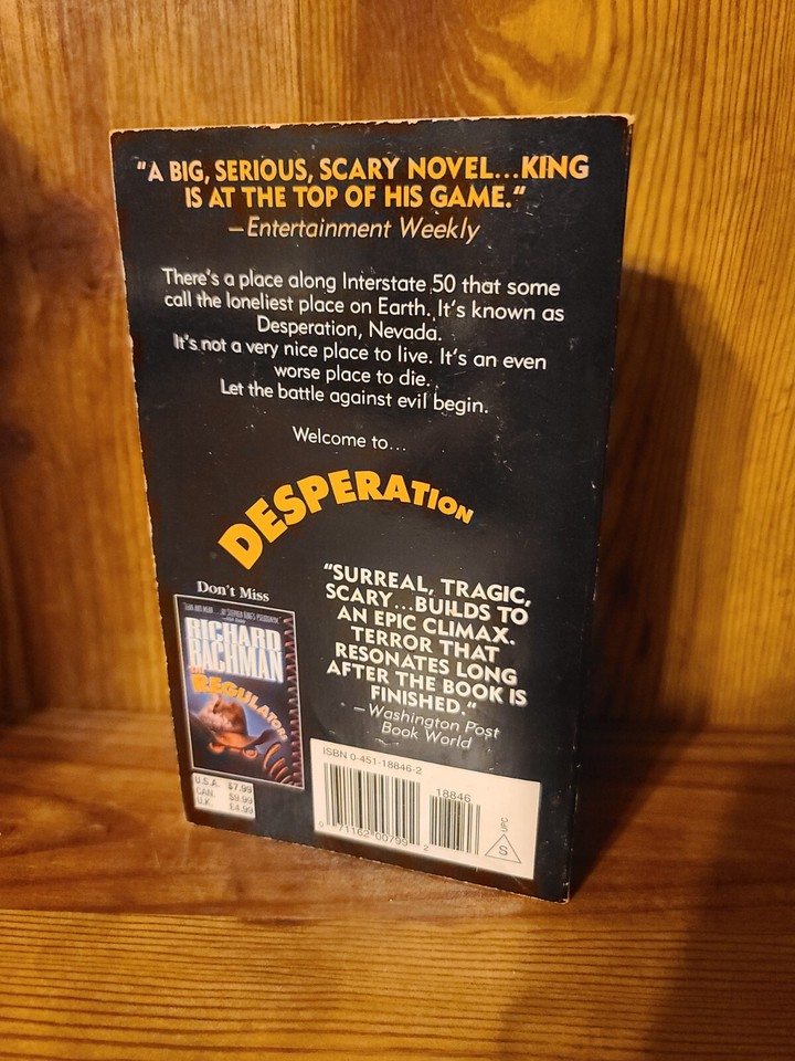 Desperation by Stephen King (1997, UK- A Format Paperback ...
