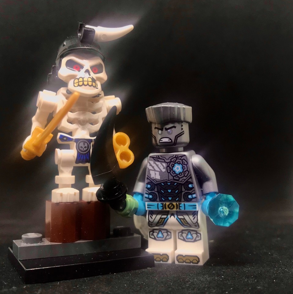 NINDROID ZANE LEGO NINJAGO LIMITED EDITION © + NUCKAL THE GREAT BOSS ...